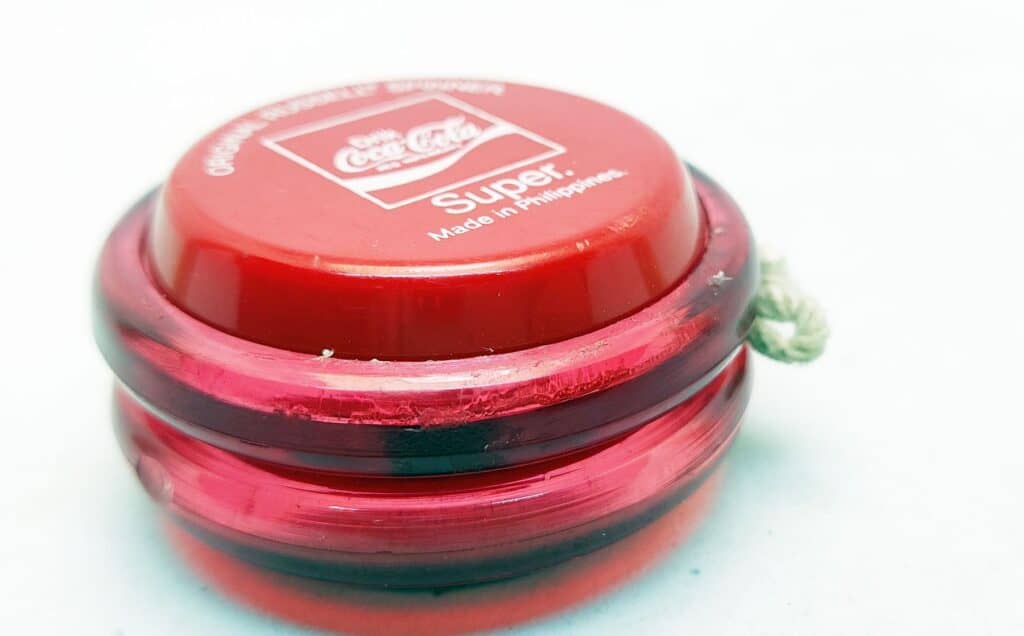 Original Russell Spinner SUPER. Coca Cola yo-yo - Finurlium