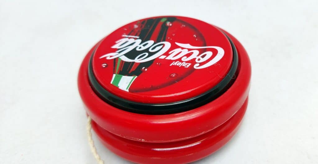 Coca Cola Yo-yo 1990erne - Finurlium